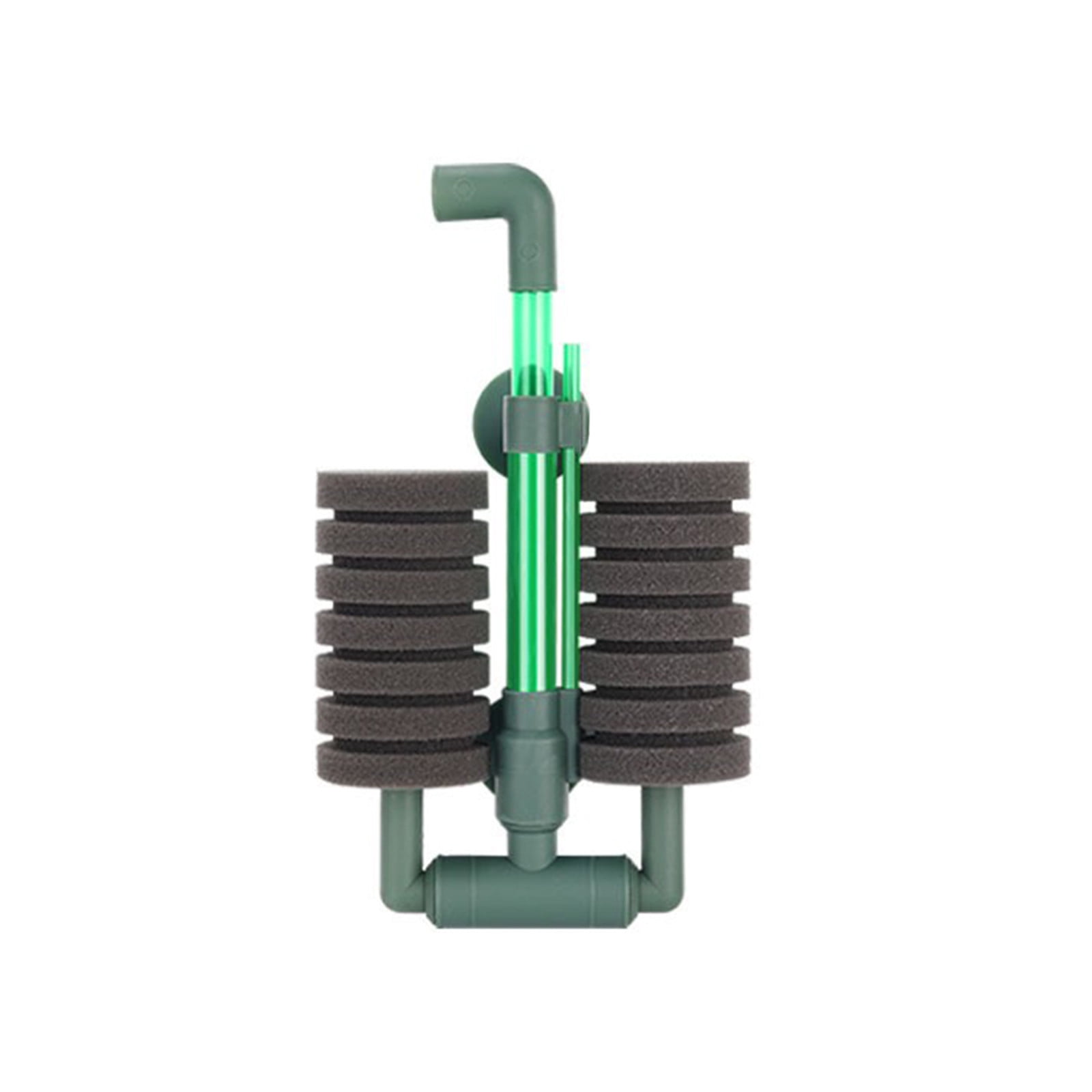 Quiet Aquarium Filter with Bio-Sponge & Adjustable Suction Cups, Fish ...