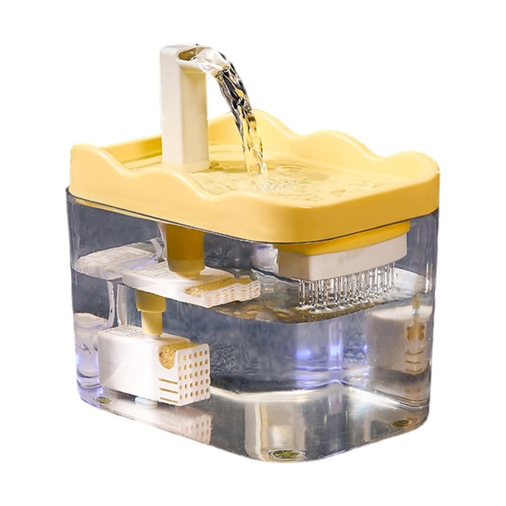 Quiet Automatic Circulating Water Dispenser for Pet Cats with ...