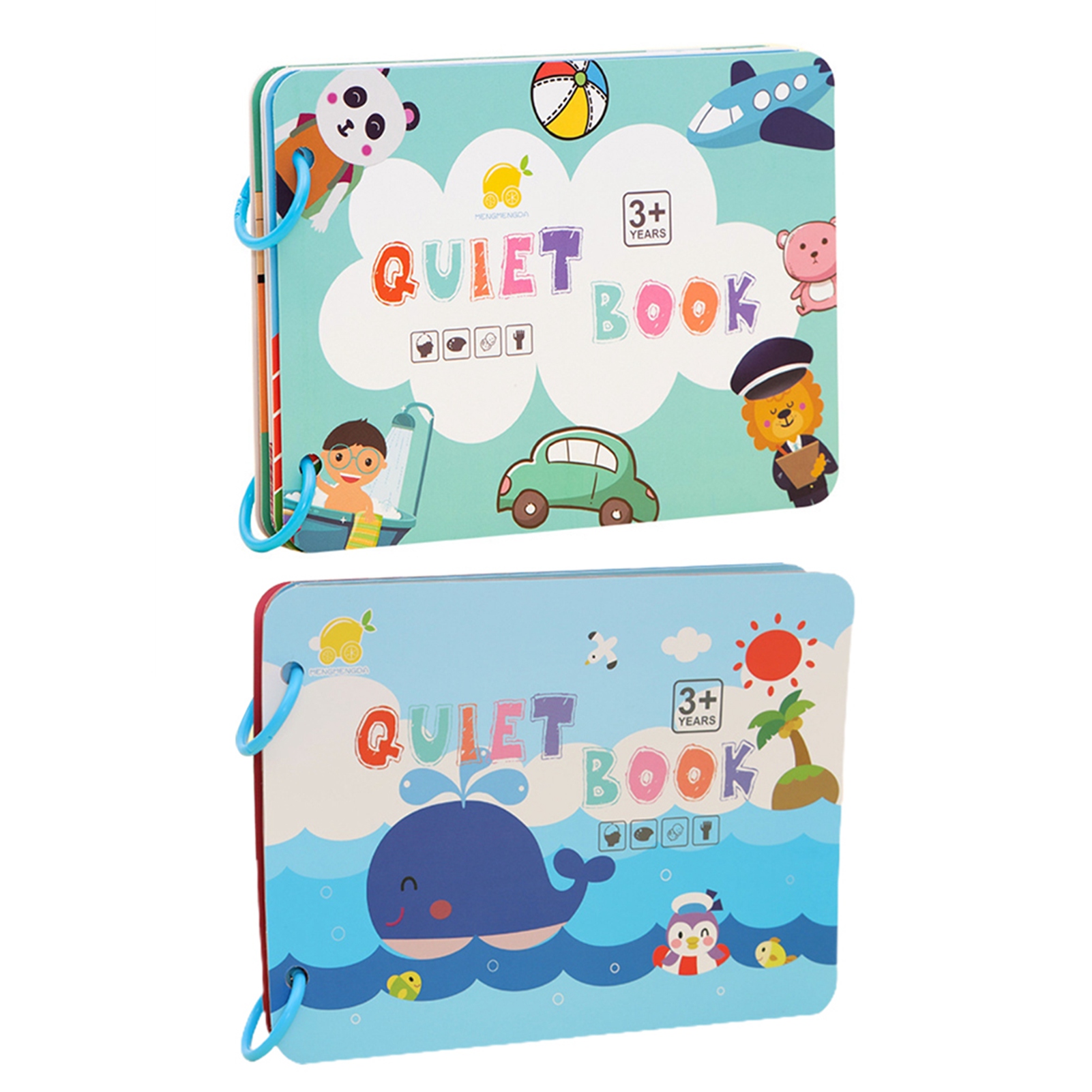 Quiet Book Set for Baby Busy Book Educational Preschool Learning Toys ...