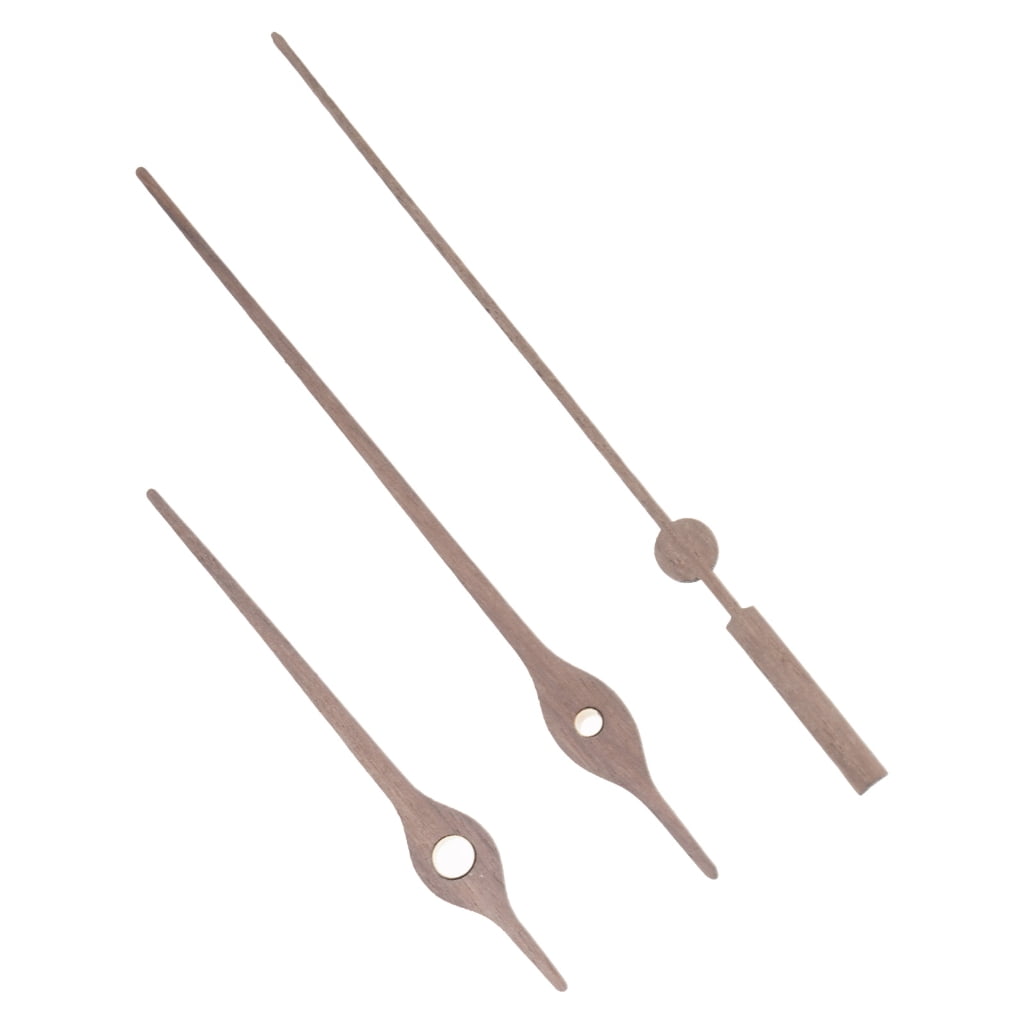 Quiet Clock Movement Replacement with Wood Long and Short Shaft Clock ...