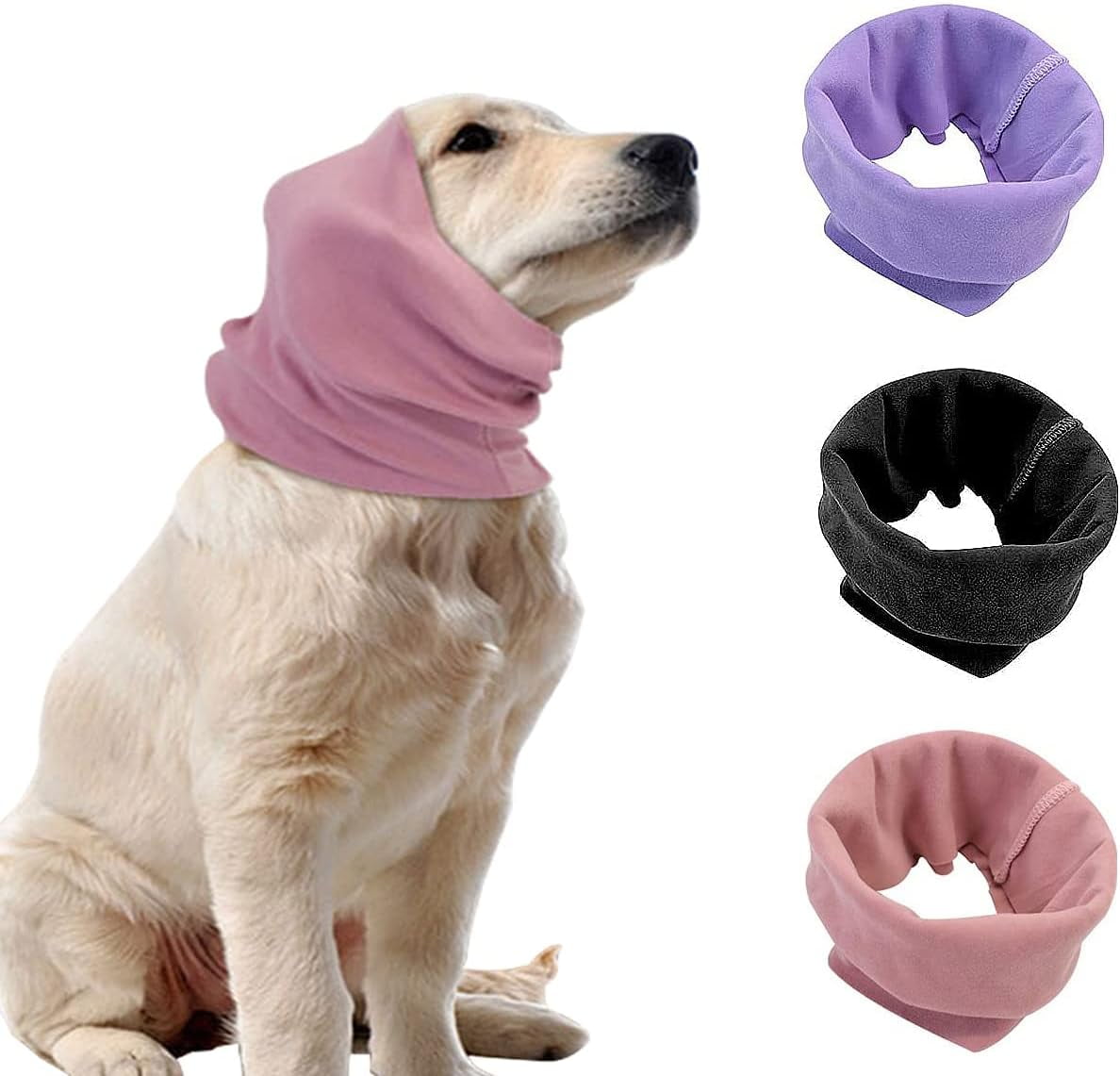 Quiet Ears Covers for Dogs 3pcs,Dog Snoods Ear Covers for Noise ...