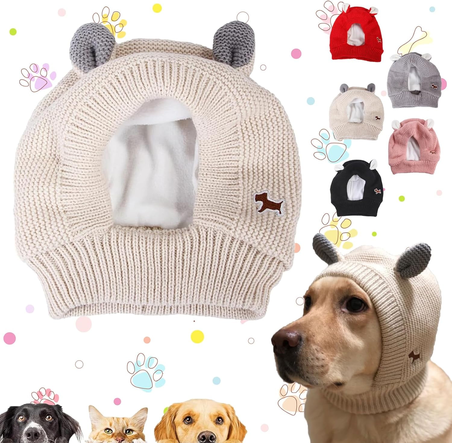 Quiet Ears for Dogs, Doggie Ear Muffs, Dog Ear Muffs Noise Protection ...