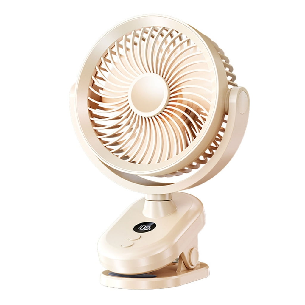 Quiet Fan Clip Fan Portable Table Fan Bedside Fan 100 Speed Suitable ...