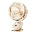 Quiet Fan Clip Fan Portable Table Fan Bedside Fan 100 Speed Suitable ...