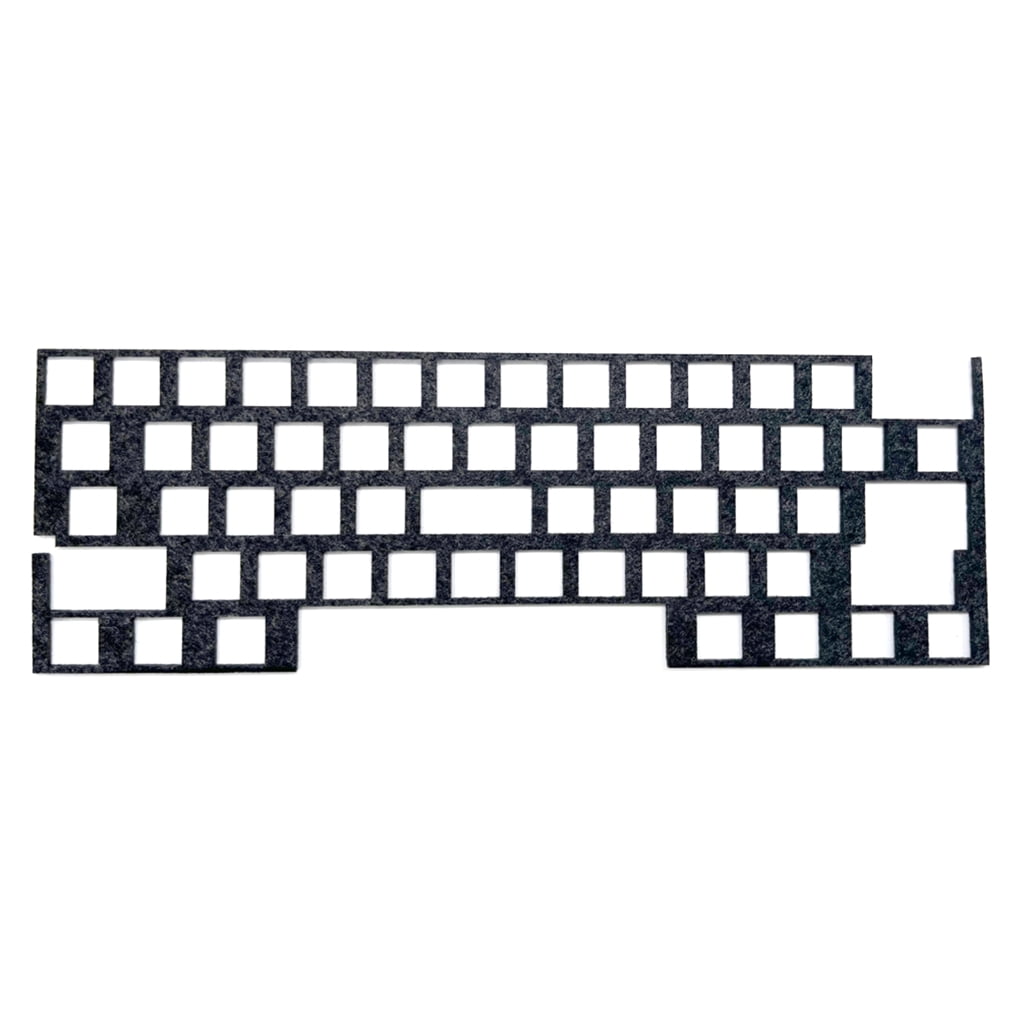 Quiet Keyboards Dampening Foam Pad, Soft Black Cotton Sound Absorption ...