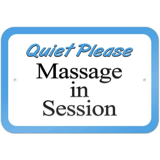 Quiet Please Massage in Session Sign - Walmart.com