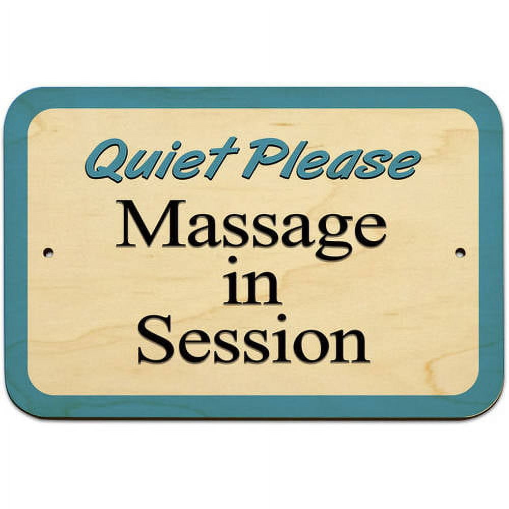 Quiet Please Massage in Session Sign - Walmart.com