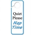 Quiet Please Nap Time Plastic Door Knob Hanger Sign - Walmart.com
