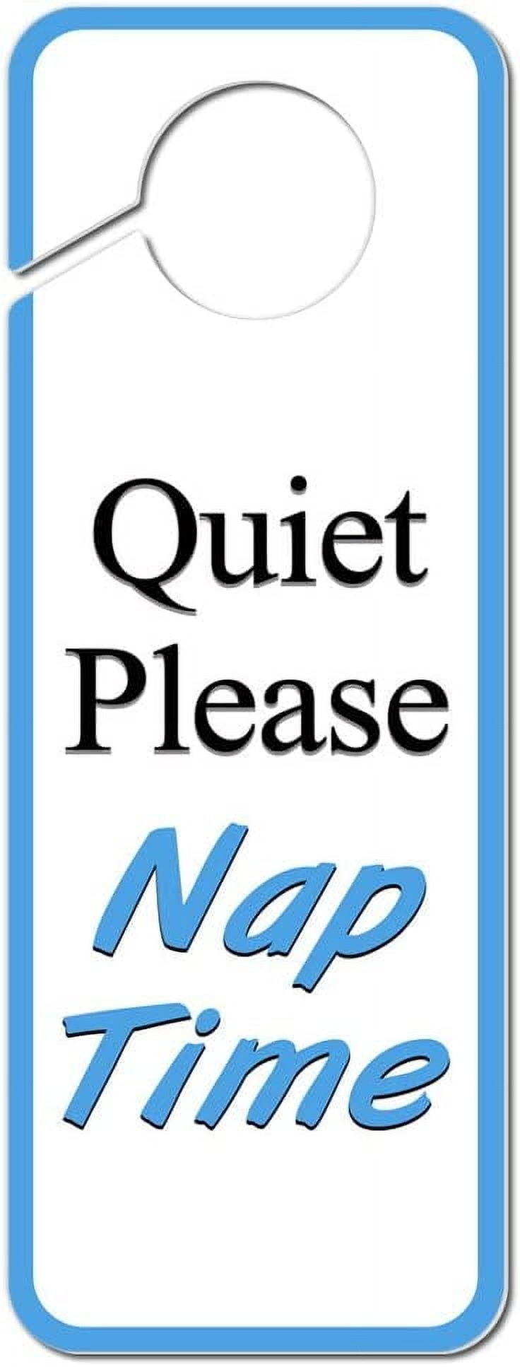Quiet Please Nap Time Sign - Walmart.com