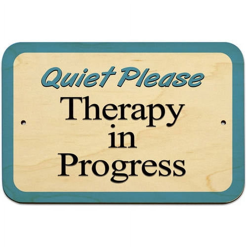 Quiet Please Therapy in Progress Sign - Walmart.com