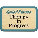 Quiet Please Therapy in Progress Sign - Walmart.com