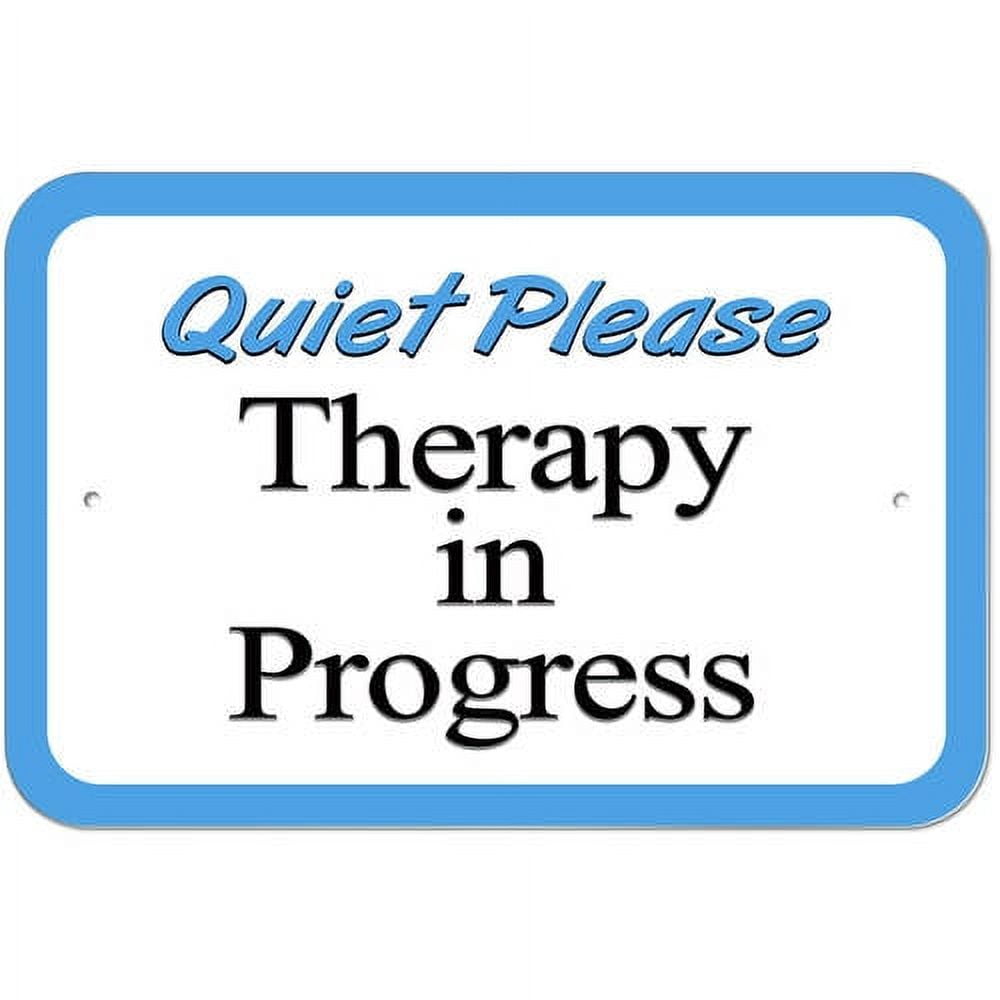 Quiet Please Therapy in Progress Sign - Walmart.com