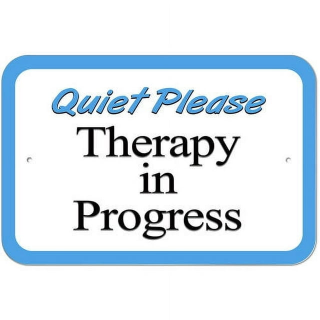 Quiet Please Therapy in Progress Sign - Walmart.com