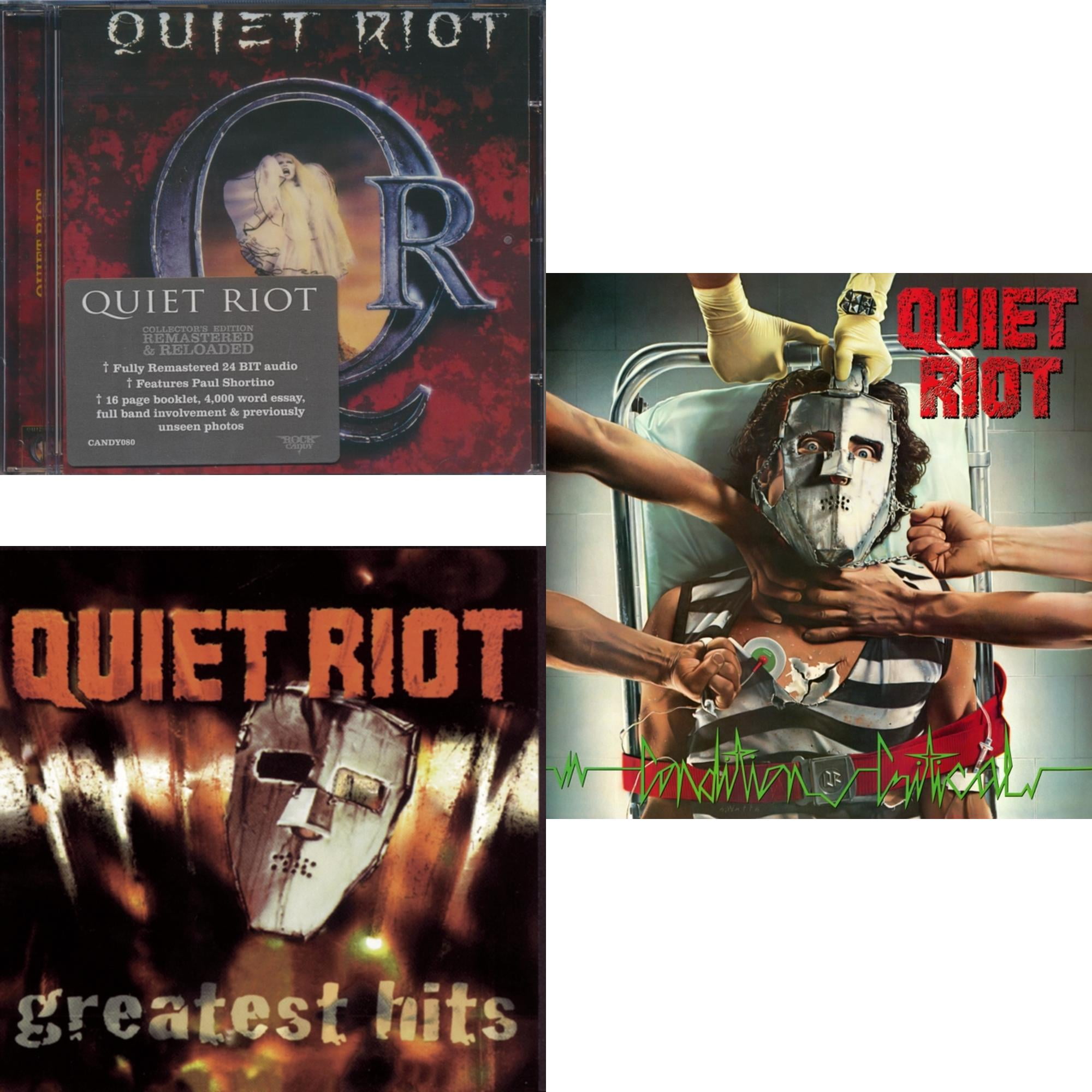 Quiet Riot & Greatest Hits & Condition Critical [CD Bundle] - Walmart.com