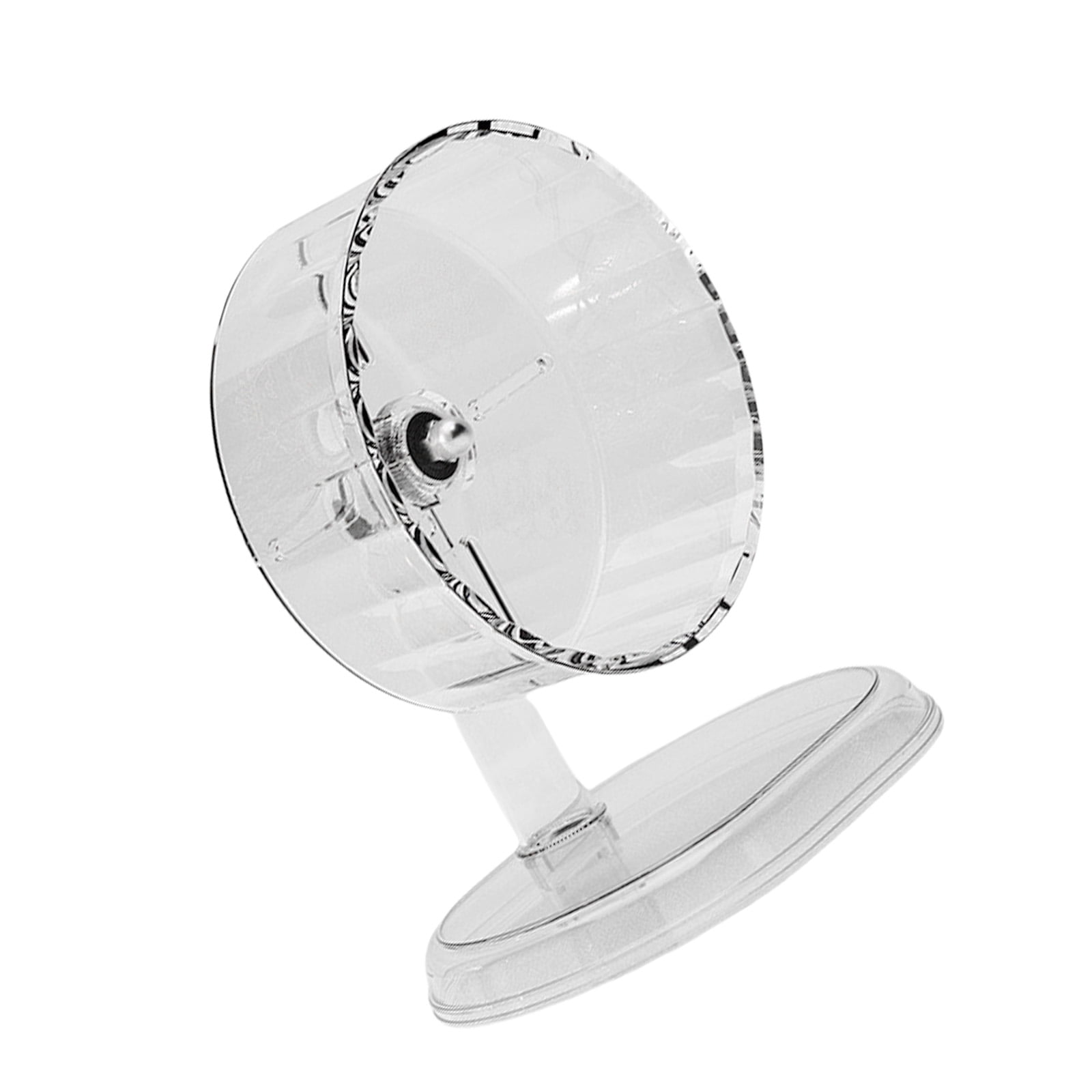 Quiet Small Exercise Wheel Adjustable Transparent Hamster Spinner for ...