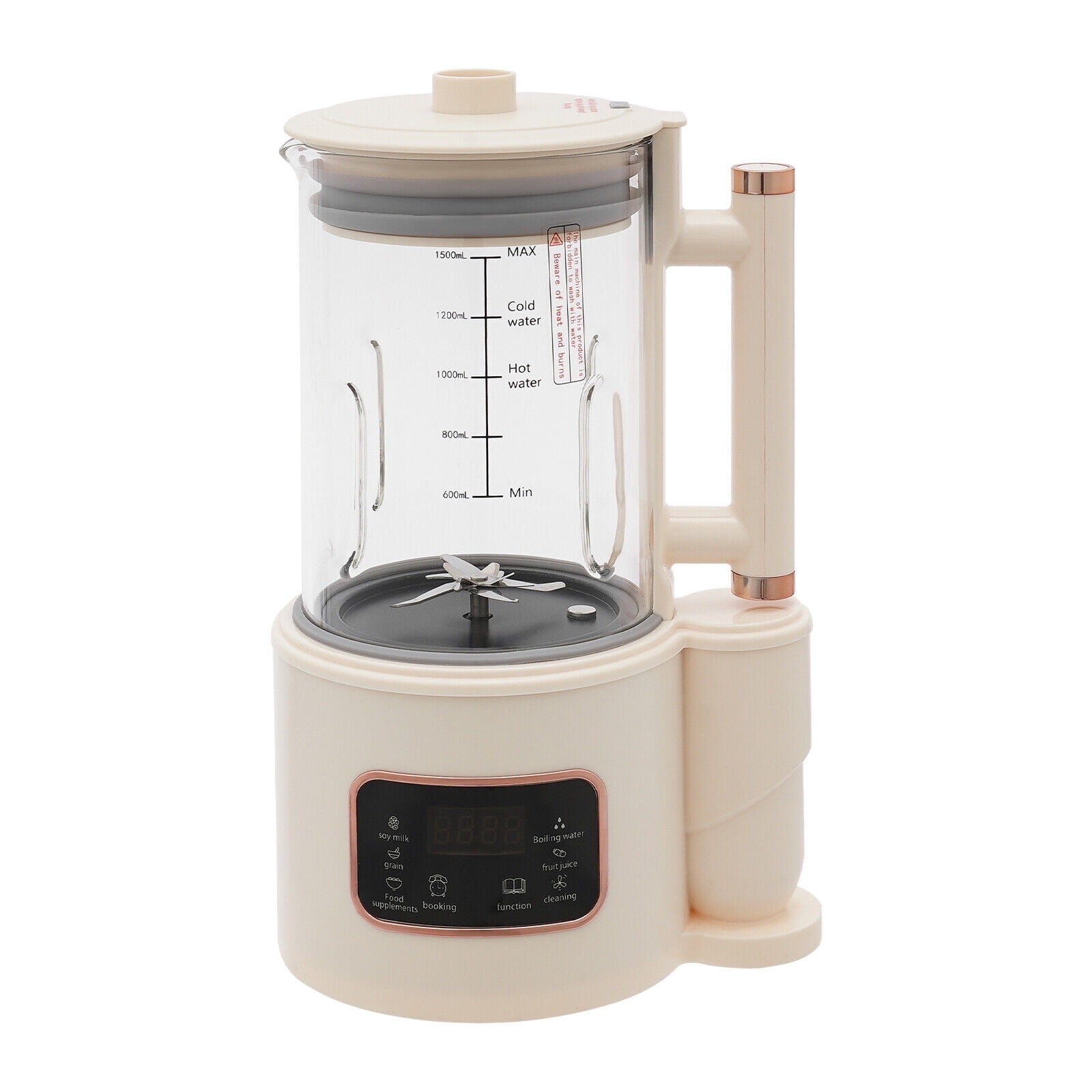 Quiet Soy Milk Maker Machine - 48dB 1000ML Capacity for Homemade Soy ...