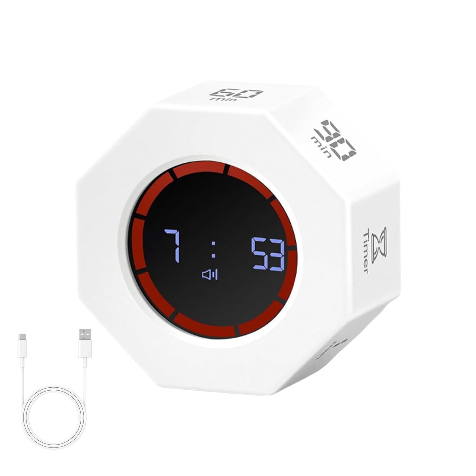 Quiet Study Timer with Flipping Activations Countdown Reminder Desktop ...