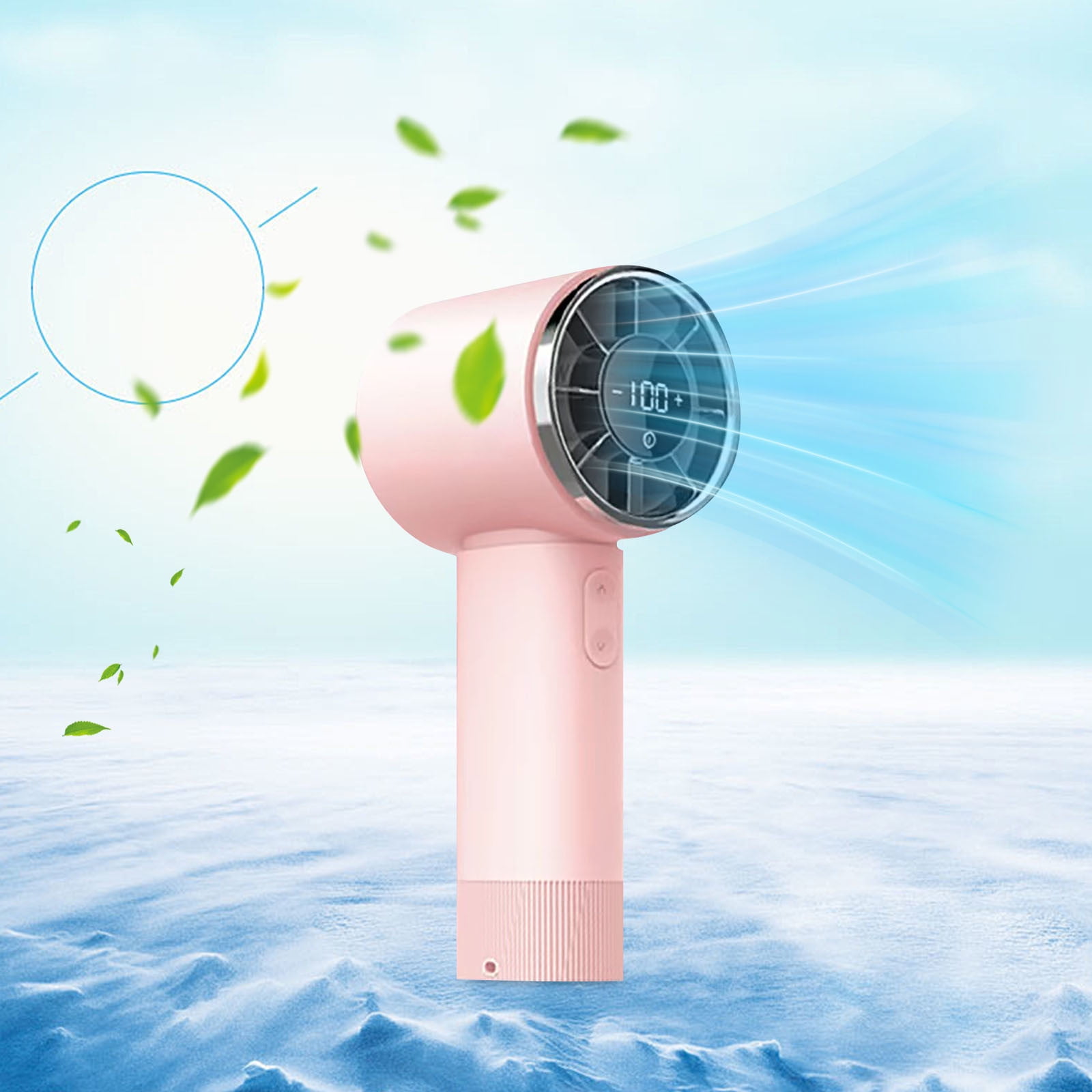 Quiet USB Rechargeable High Power Desktop Fan Wall Bladeless Fan For ...