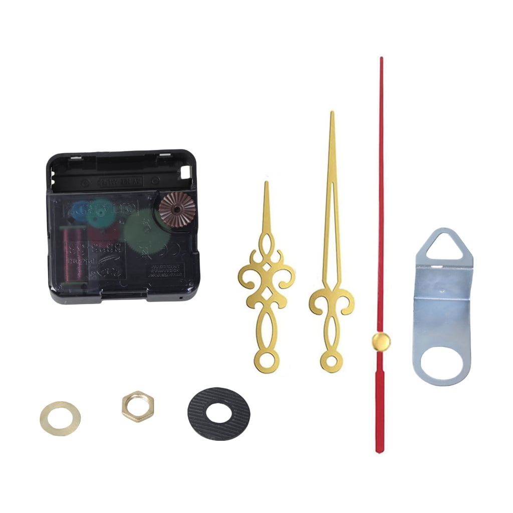 Quiet Wall Clock Mechanism Kits with Antique Arrowed Hands for Home ...