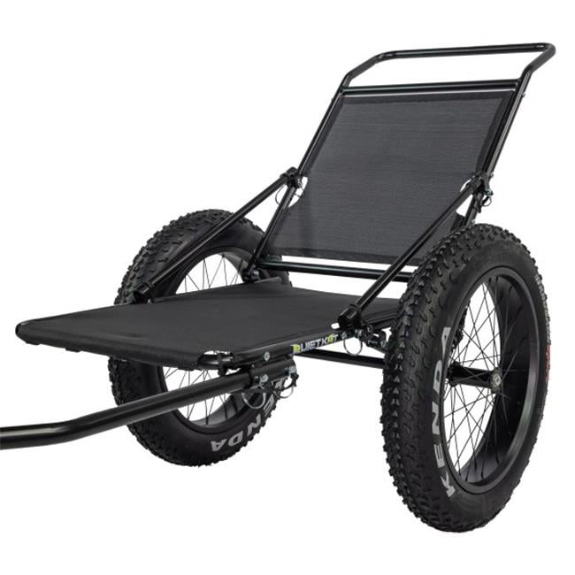 QuietKat 2-wheel All-terrain 3-way Adjustable Cargo Trailer - Walmart.com