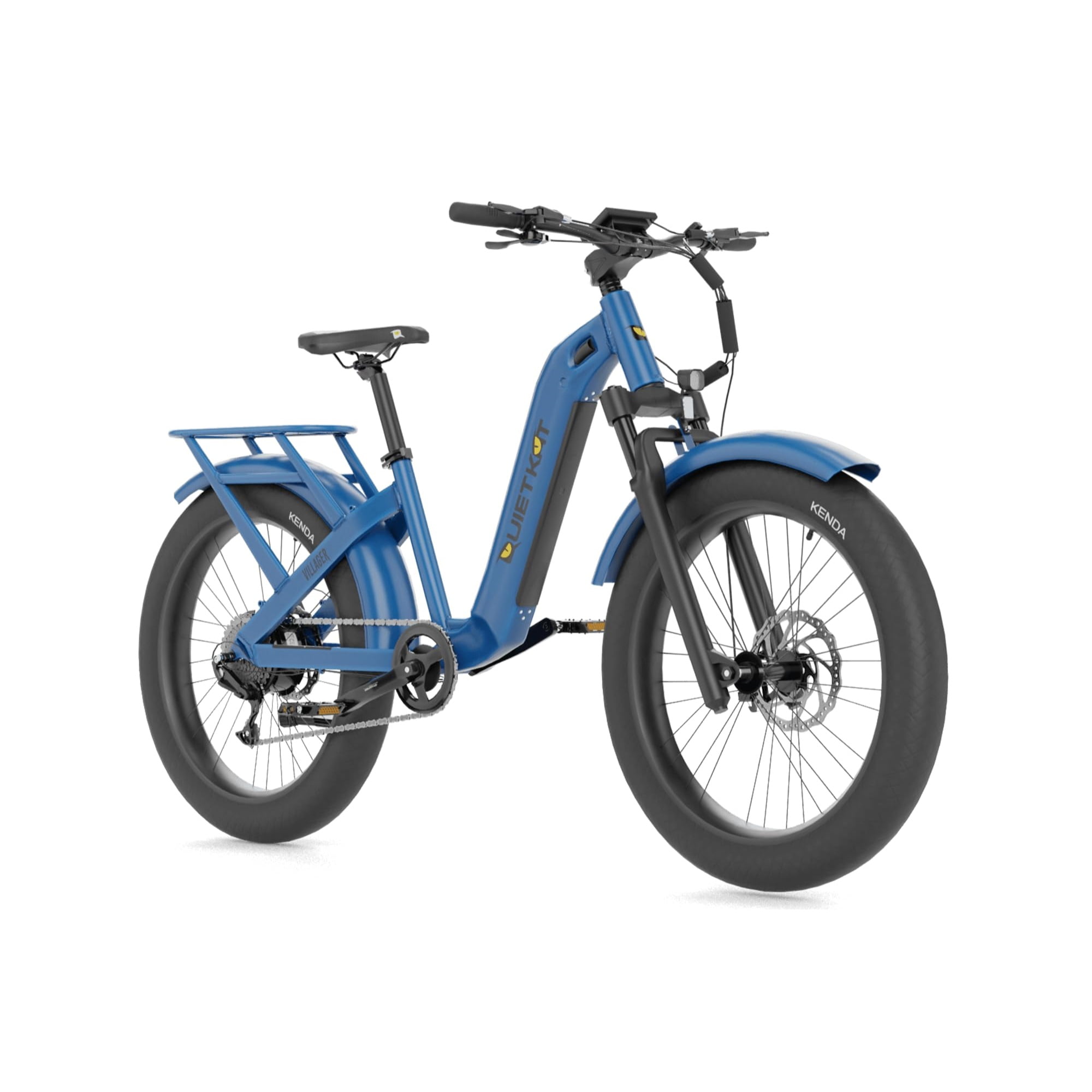 QuietKat 22 VIL 50 BLU 16 2022 Villager 5.0 E-Bike - 500W, 16" Frame ...