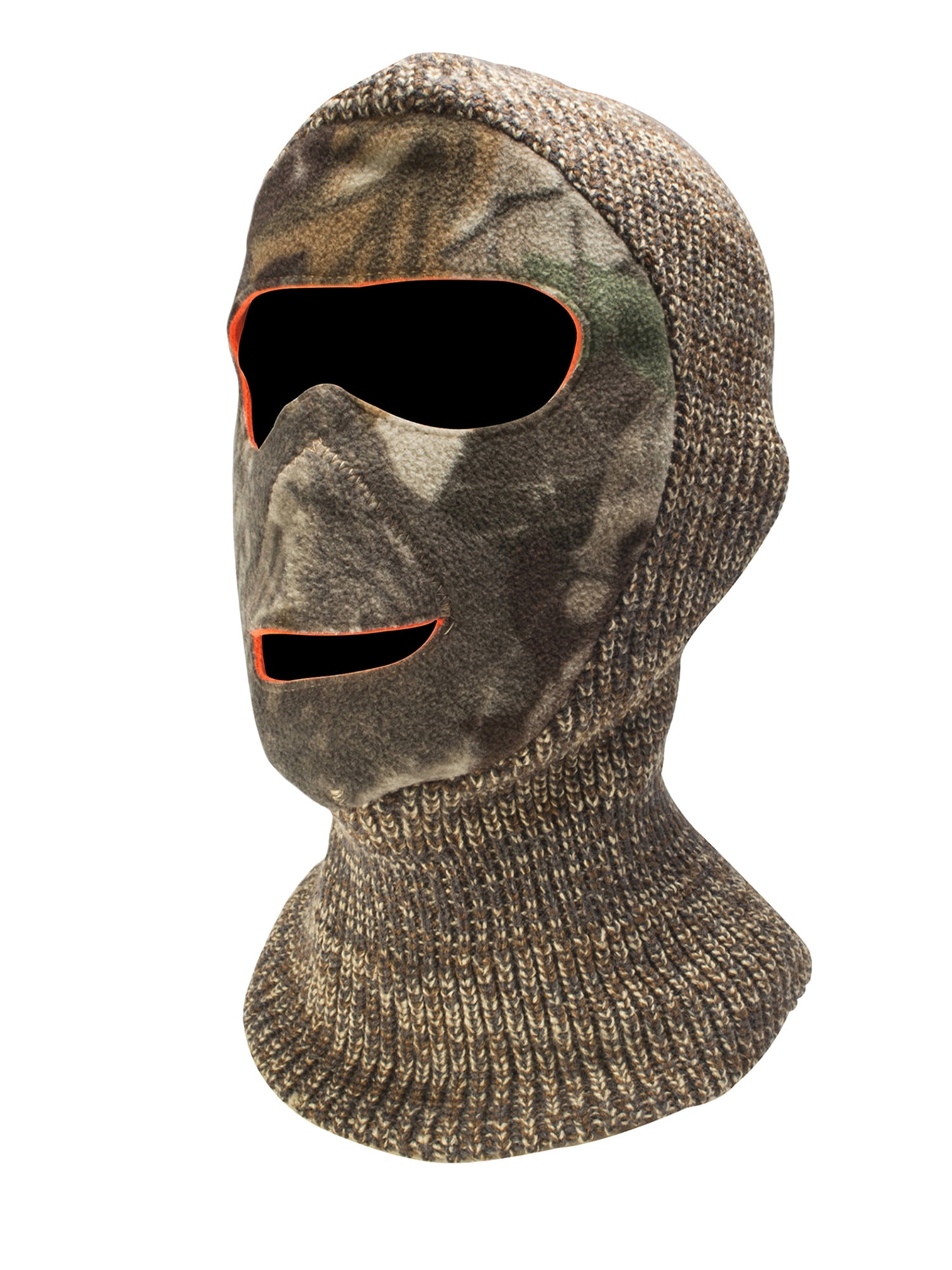 Muk Luks QuietWear Reversible Camo Facemask for Hunting and Cold ...