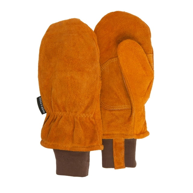 QuietWear Split-Leather Thinsulate Mittens - Walmart.com
