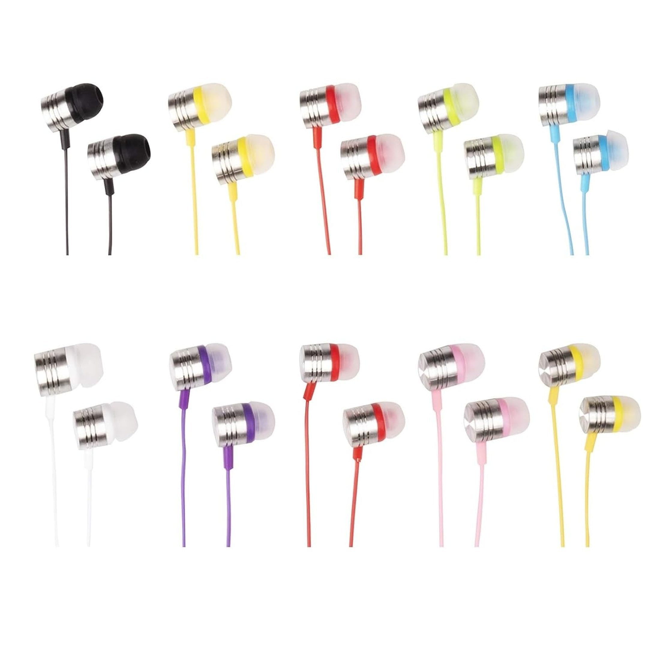QuietZone Kids Earbuds for School Learning - Pack of 10 - Walmart.com