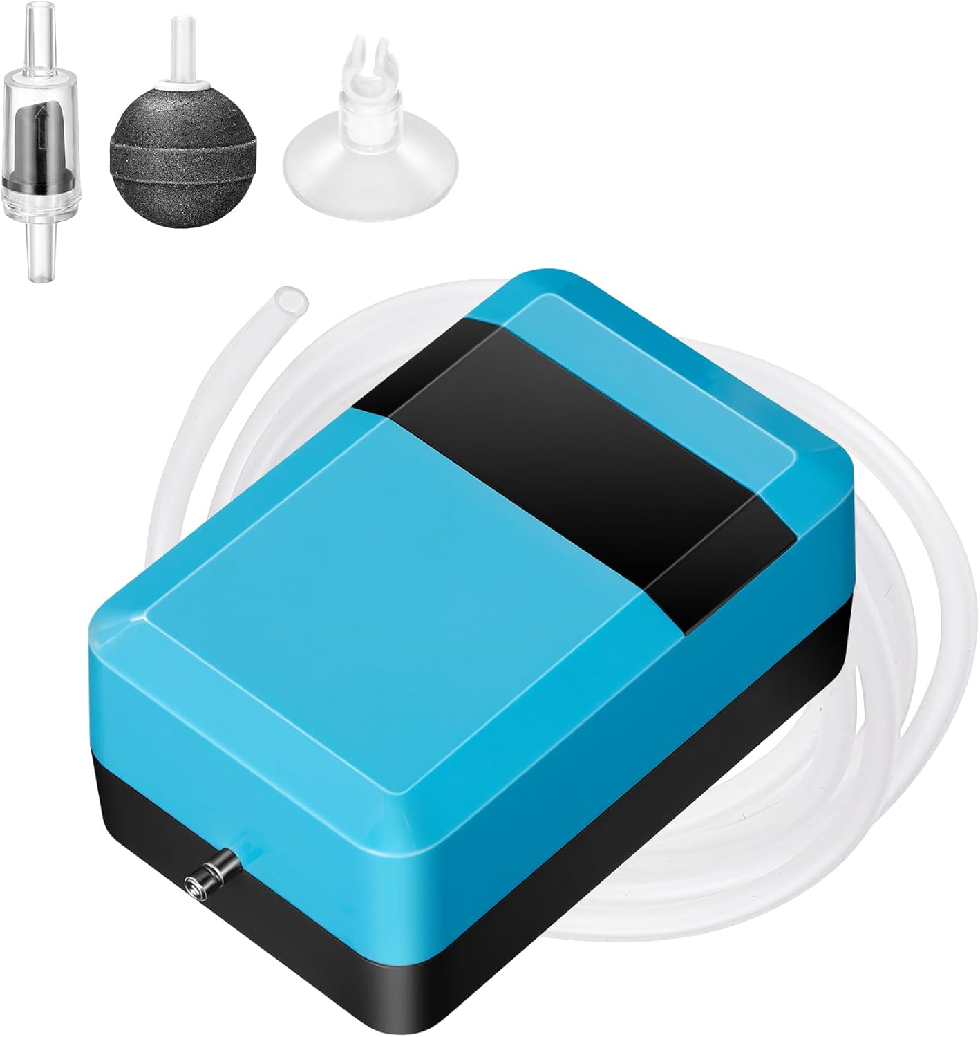 Quietest Aquarium Air Pump, Adjustable Oxygen Aerator Pump with One ...