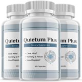 Quietum Plus – Inner Ear, Nerve & Blood Flow Support – Pack of 3 (180 ...