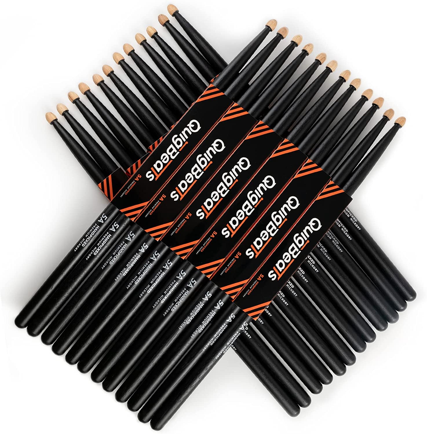 QuigBeats Drum Sticks, Hickory 5A Drumsticks, Drumsticks for Adults ...