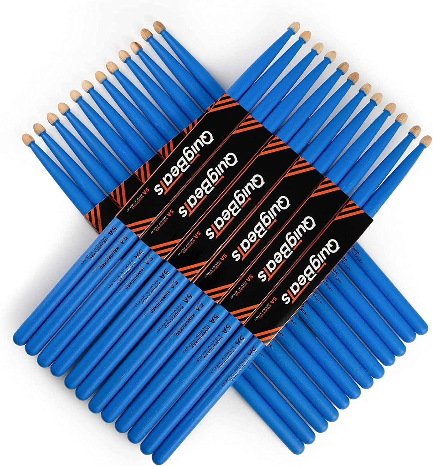 QuigBeats Drum Sticks, Hickory 5A Drumsticks, Drumsticks for Adults ...