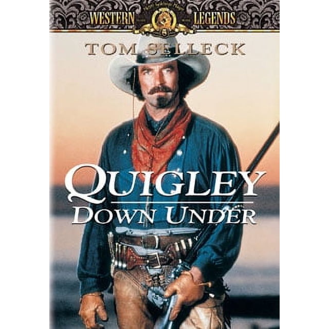 MGM Quigley Down Under Western Movie (DVD) - Starring Alan Rickman and ...