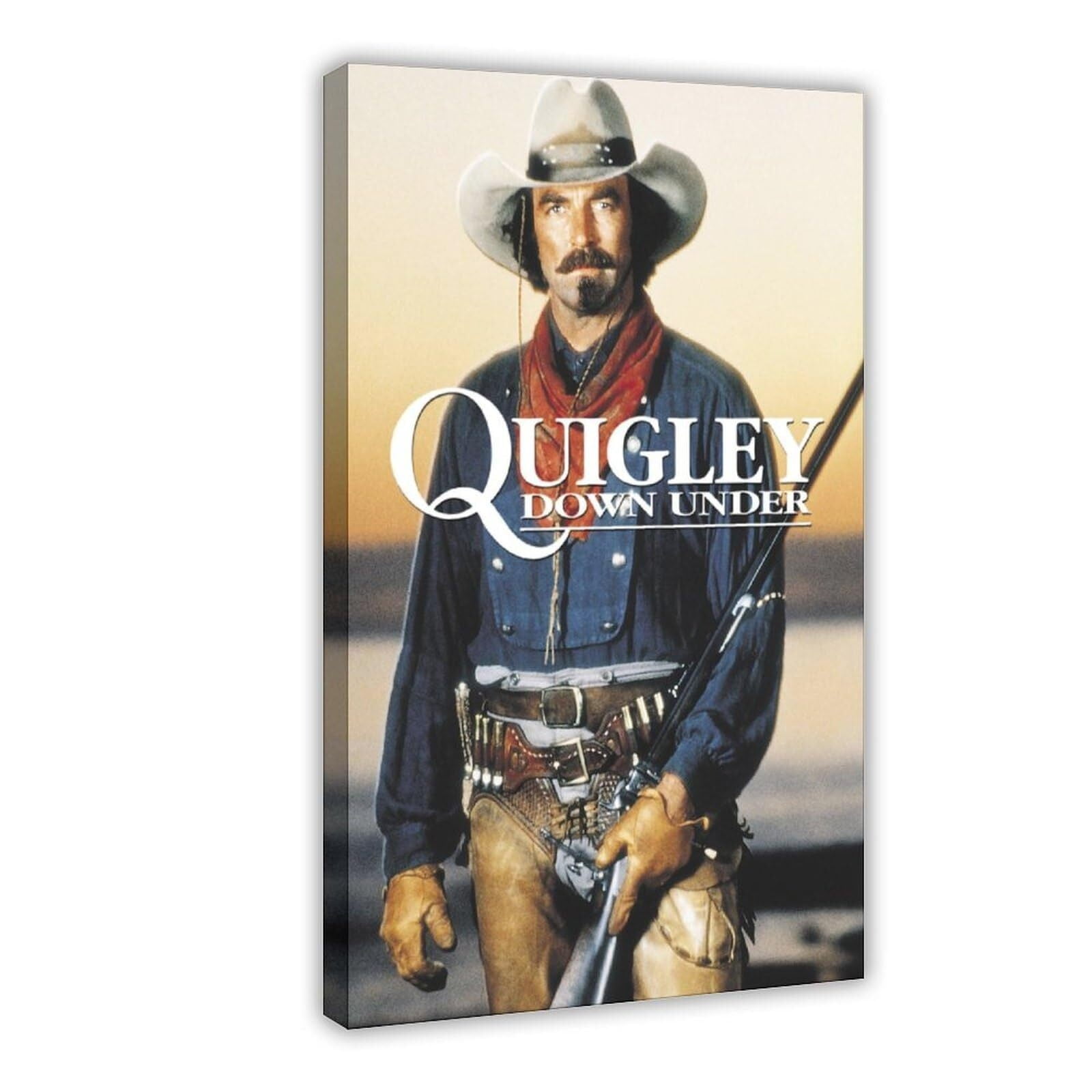 Quigley Down Under Old Movie Classic Poster Retro 4 Canvas Poster Wall ...