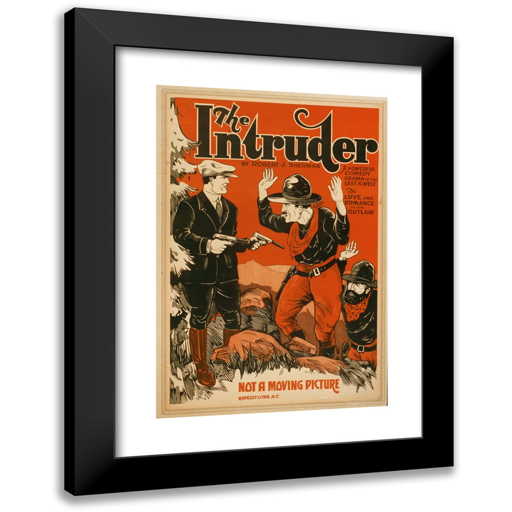 Quigley Litho. Co. 17x24 Black Modern Framed Museum Art Print Titled ...
