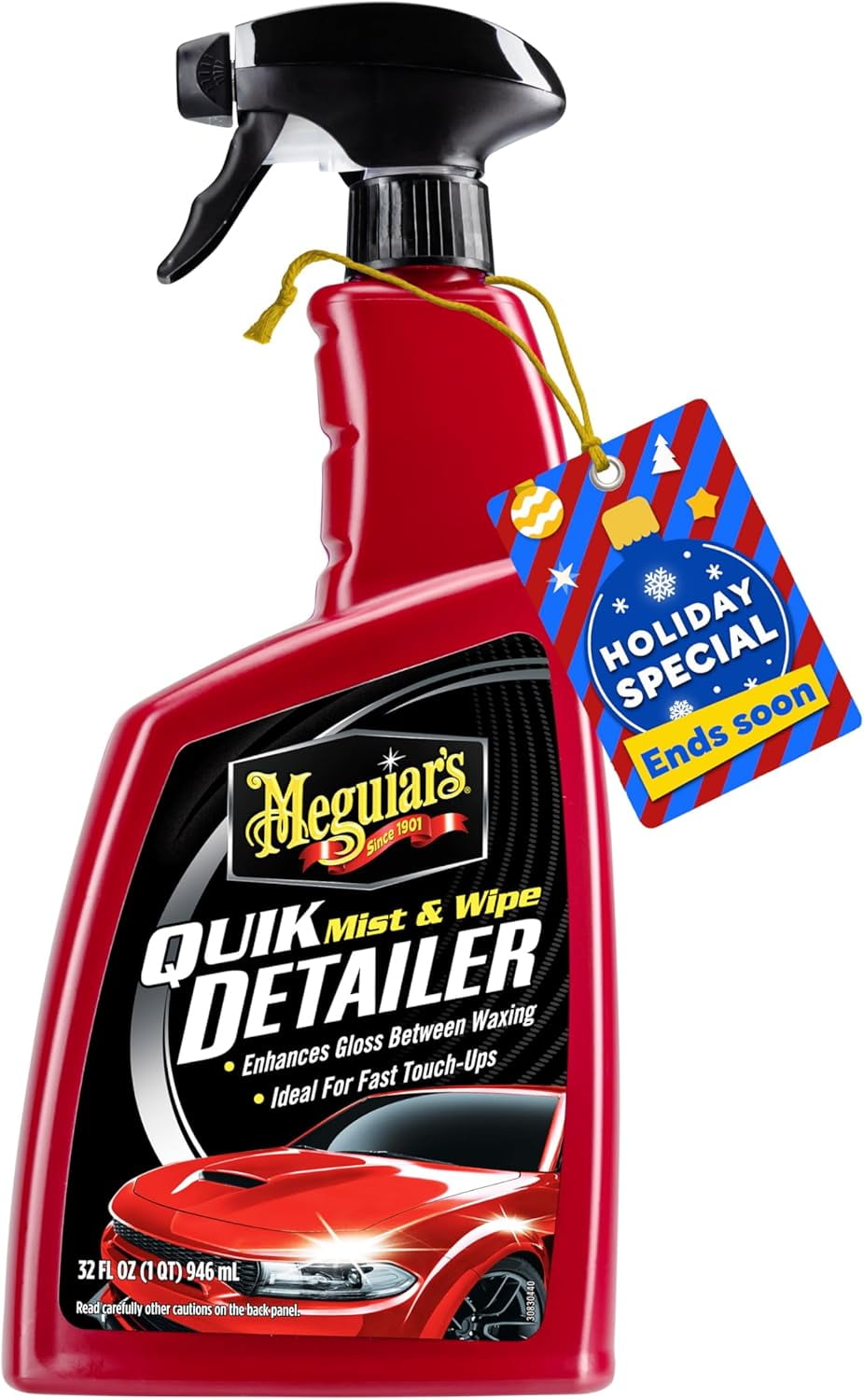 Quik Detailer, Mist & Wipe Car Detailing Spray, Clear Light ...