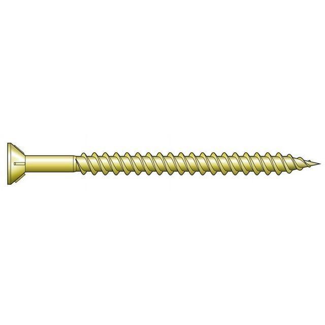 Quik Drive WSNTL212S 2 1/2" Zinc Coated Wood Screws, Twin Threads ...