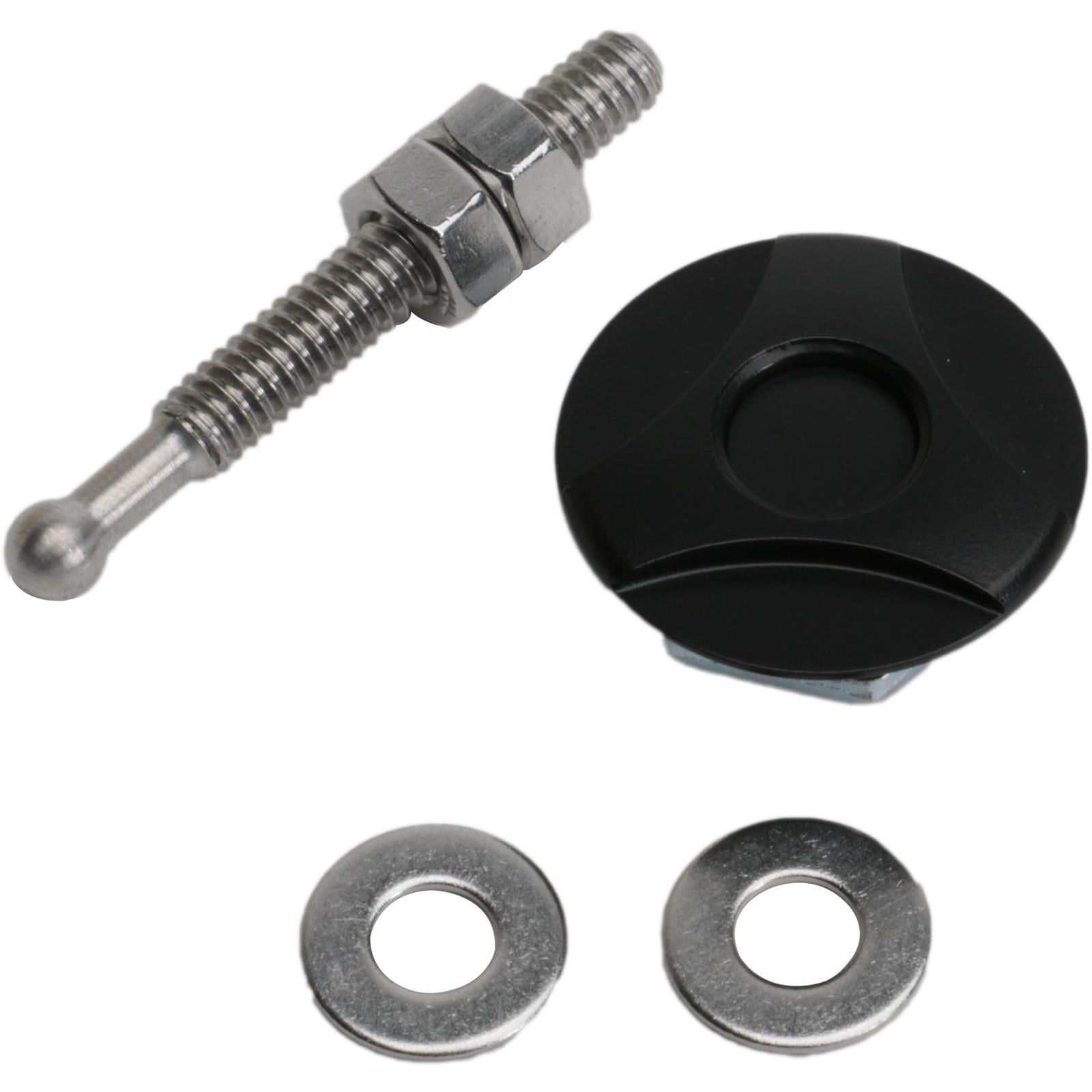 Quik Latch QL-25-TWB Twist Lock Fastener, Black - Walmart.com