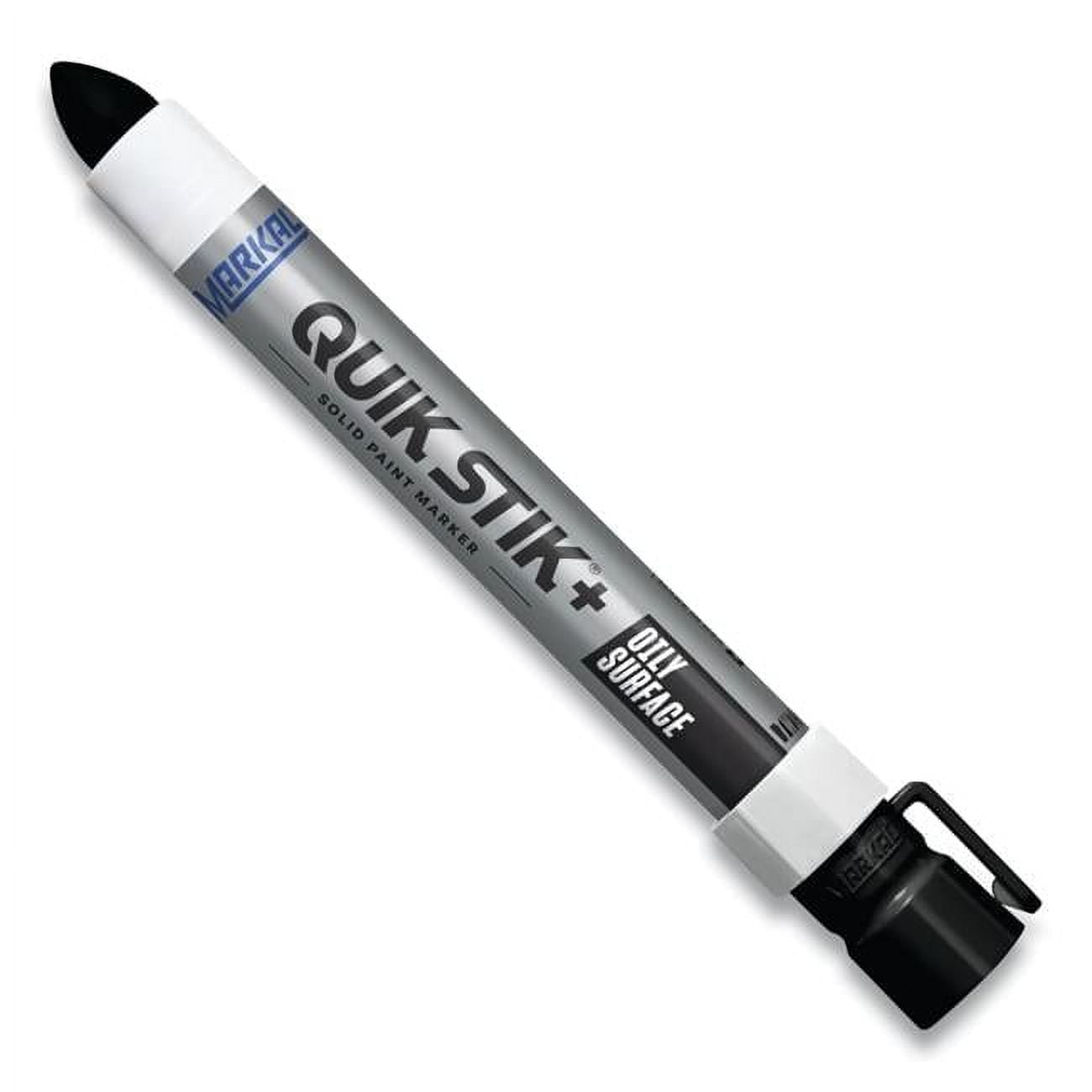 Quik Stik Plus Oily Surface Paint Marker, Black - Walmart.com