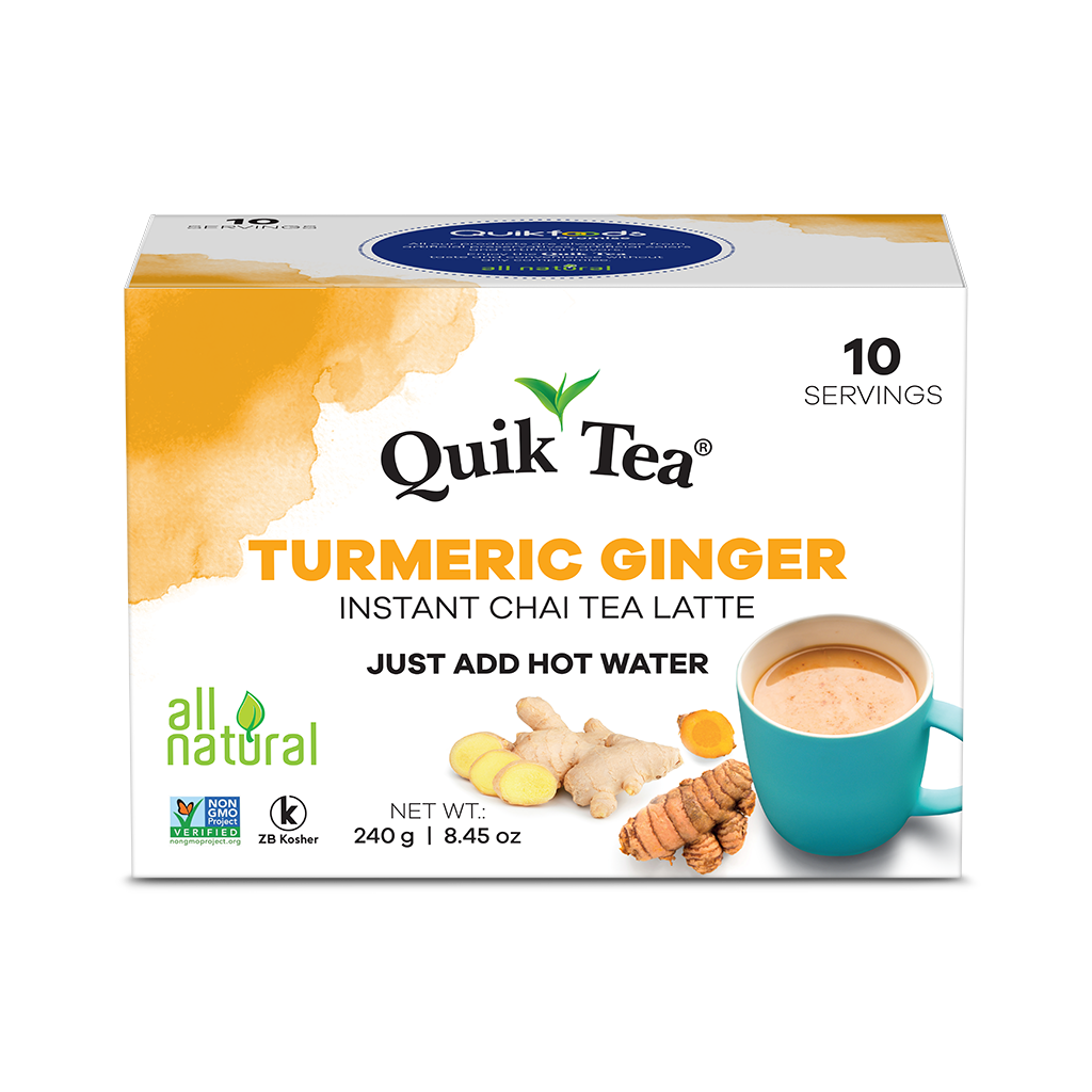 Quik Tea Unsweetened Masala Chai Tea Latte - 10 Count Single Box - All ...