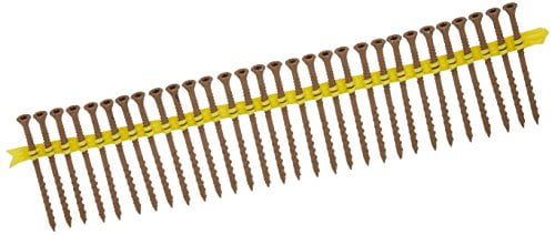 QuikDrive DSVT3S - #10 x 3" T-25 Tan Collated Decking Screw 1000ct ...