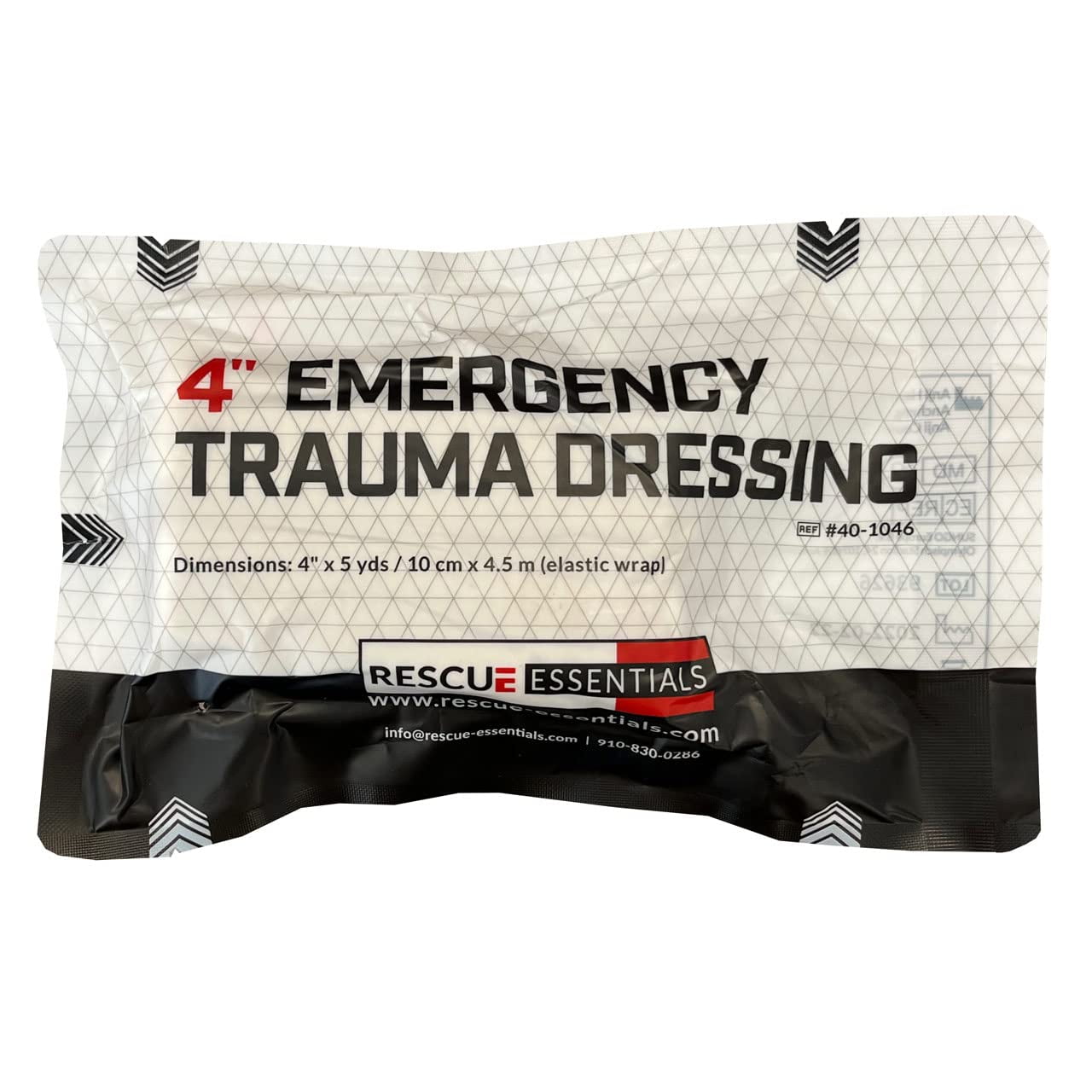 QuikLitters 4' Emergency Trauma Dressing - Innovative First Aid Kit ...