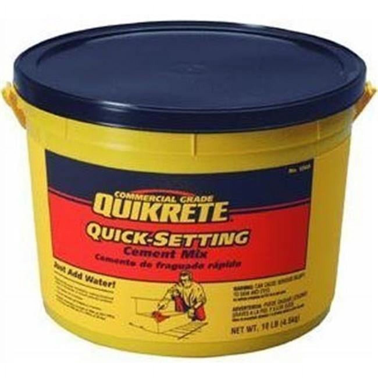 Quikrete 1240 Instant-Setting Household Concrete, 10 lbs Powder Form ...