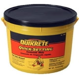 Quikrete Quick Setting Cement, Ready to Use Mix for Concrete Repairs ...
