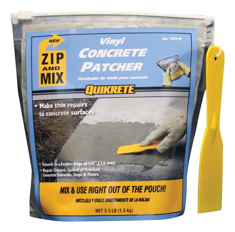 Quikrete Vinyl Concrete Patcher 3.5 lb. - Walmart.com