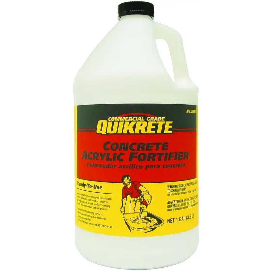 Quikrete 861001 Concrete Acrylic Fortifier Gallon, Each - Walmart.com