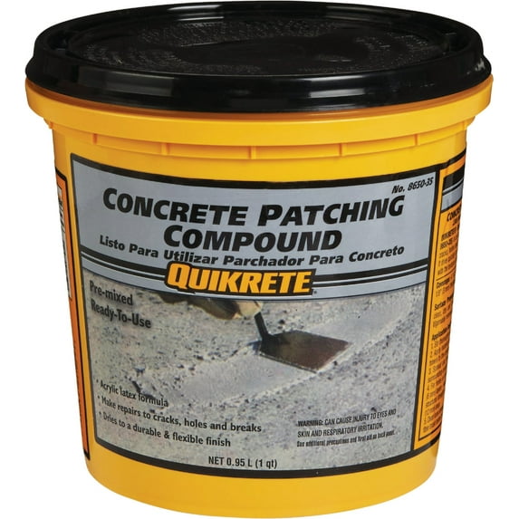 Quikrete Concrete Patch Compound Plastic Bucket - Walmart.com