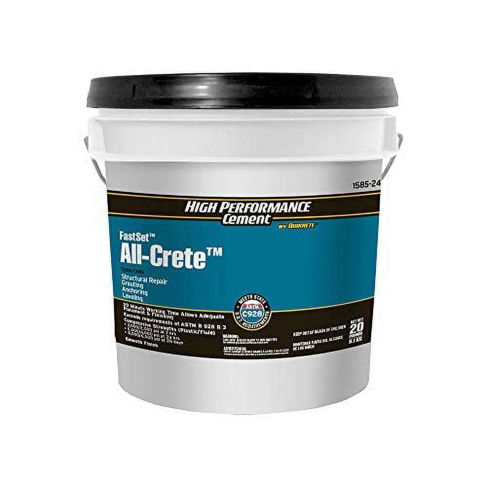 Quikrete FastSet All-Crete Cement 20 lb. - Walmart.com