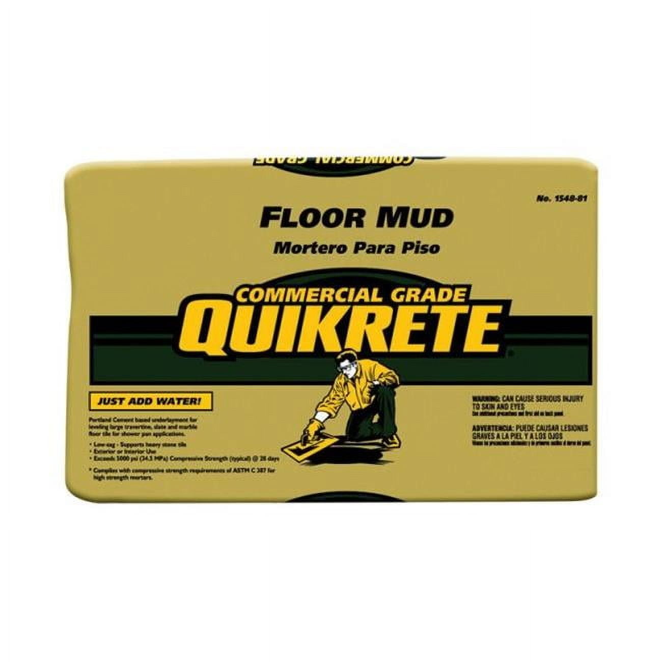Quikrete Floor Mud Gray Underlayment Mortar Mix - Walmart.com