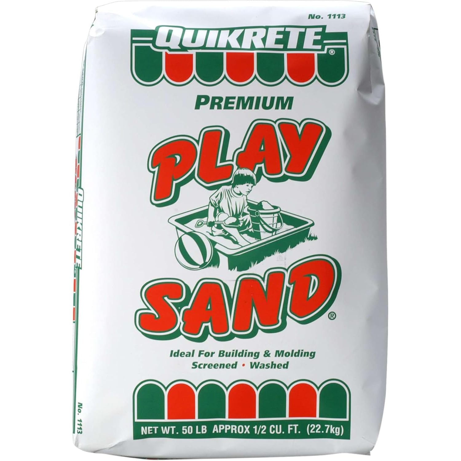 DMQF Sandbox Play Sand 50 Pounds Wash Screened Dried Tan for Sandbox ...